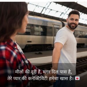 120+ Long Distance Love Shayari in Hindi | दूरियों में भी दिलों की ...